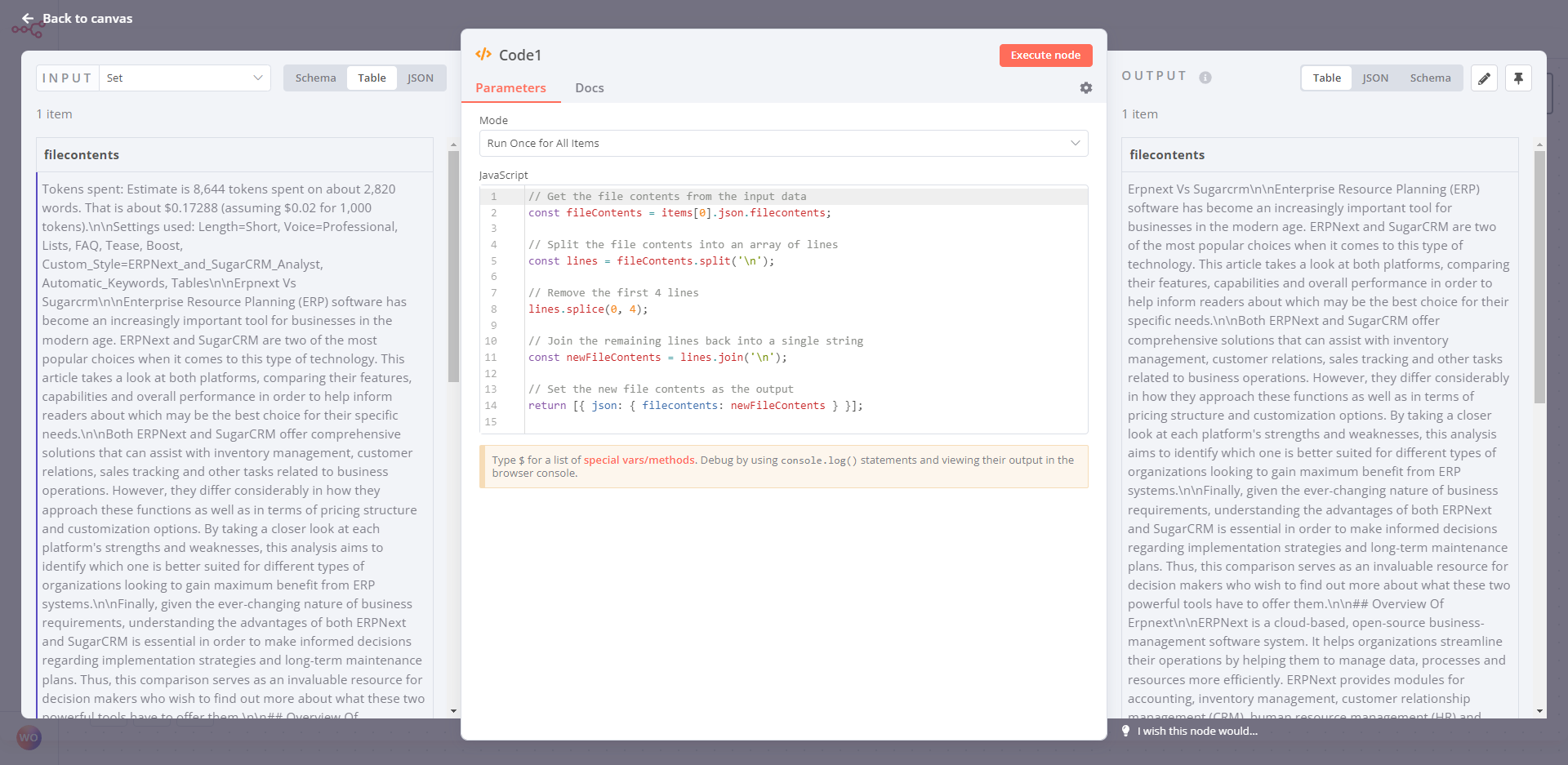 Understanding The Workflow Nodes - N8N Tutorials - Pegas Technology ...